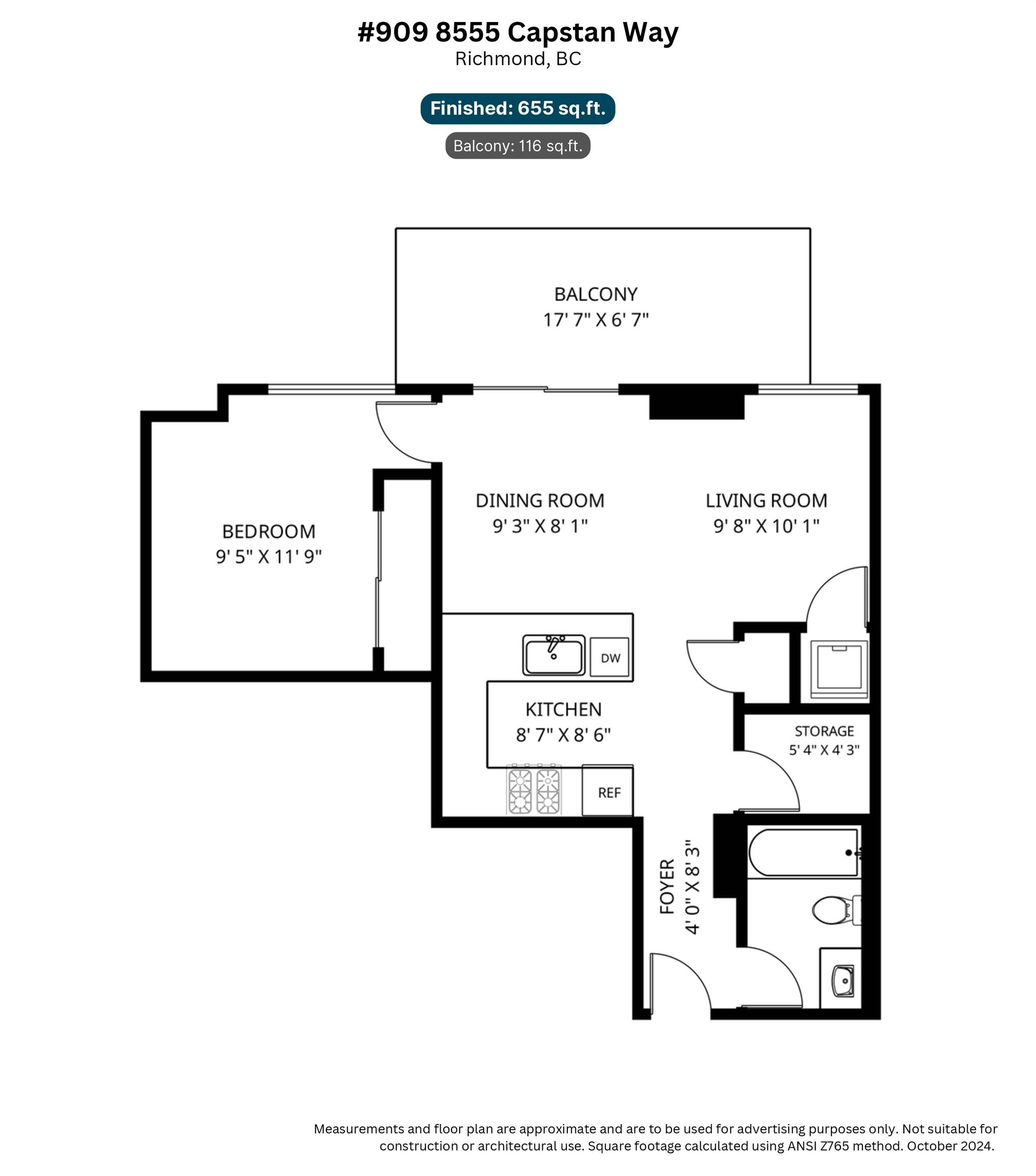 For Sale: 909-8555 Capstan Way, Richmond, BC - REW