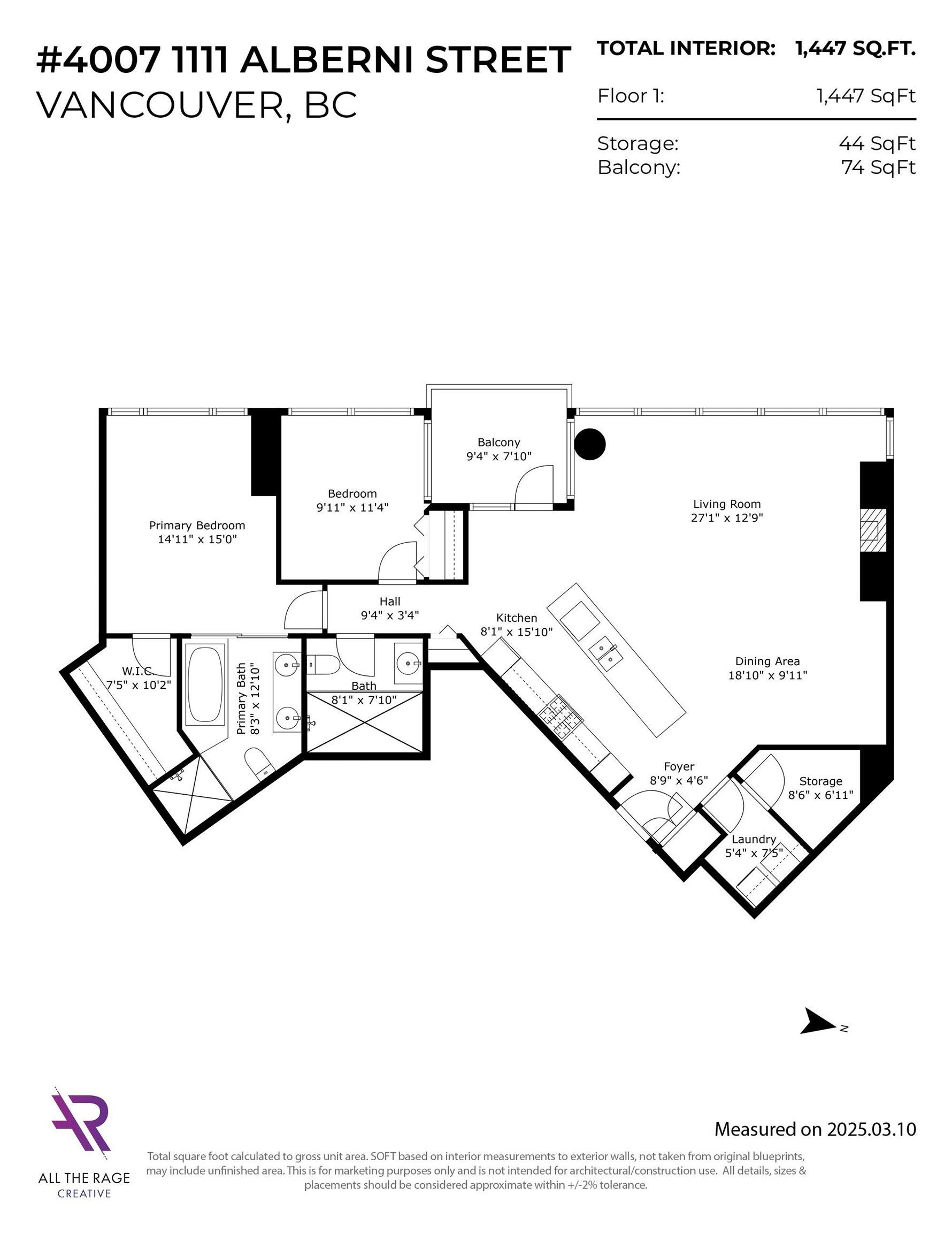 For Sale: 4007-1111 Alberni Street, Vancouver, BC - REW