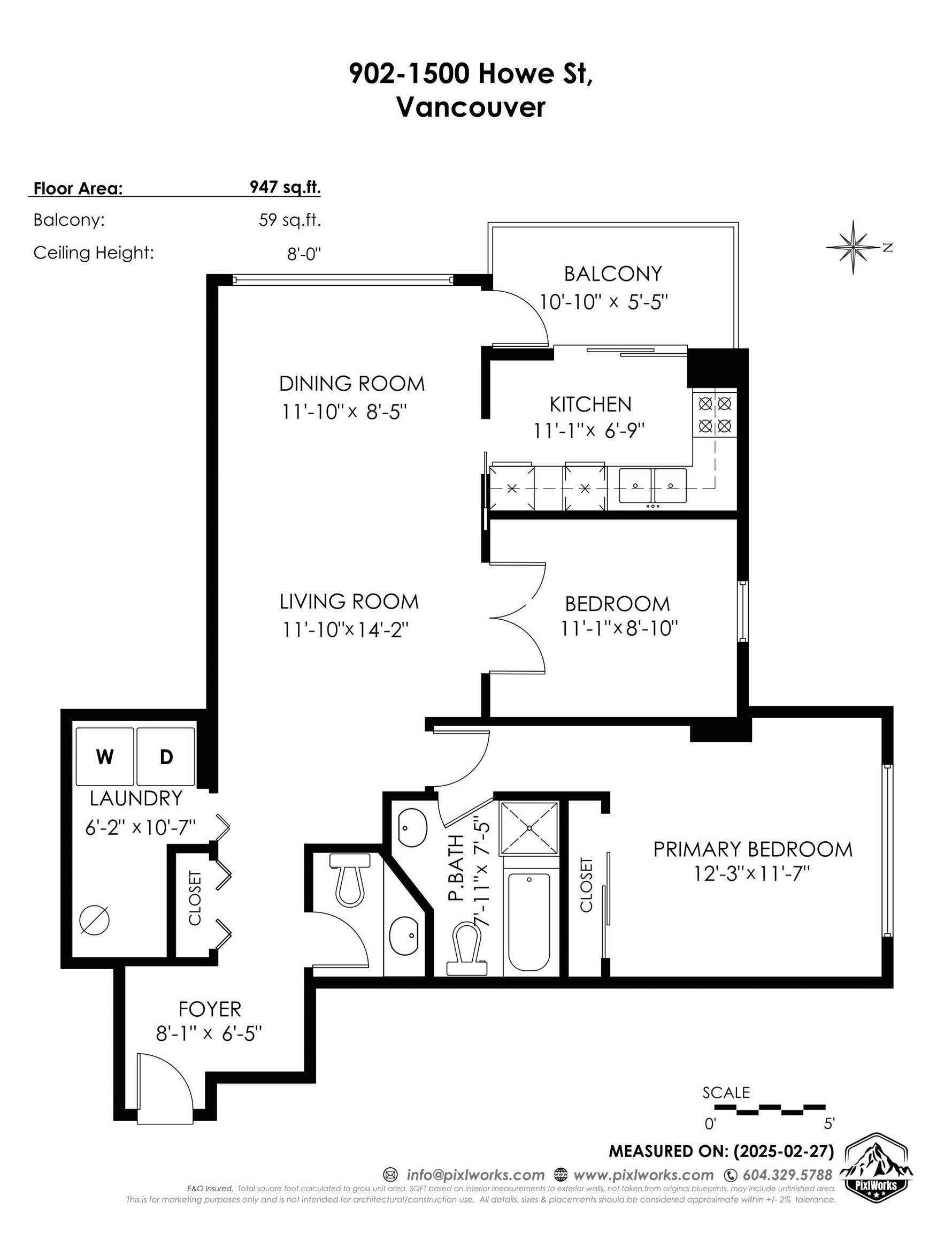 For Sale: 902-1500 Howe Street, Vancouver, BC - REW