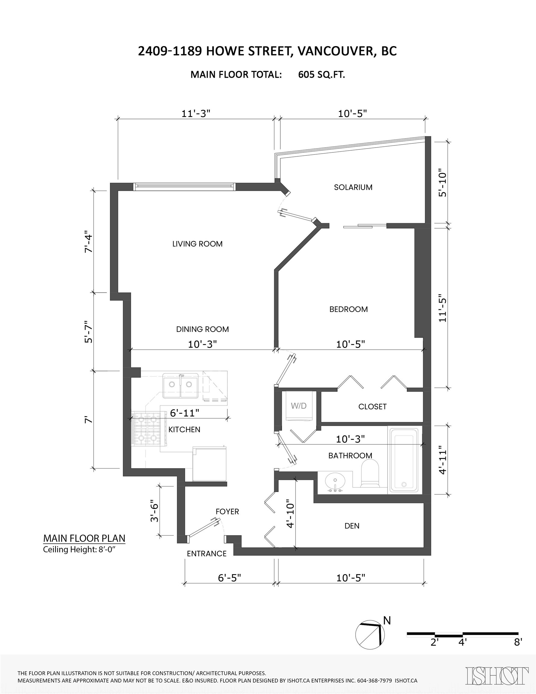 For Sale: 2409-1189 Howe Street, Vancouver, BC - REW
