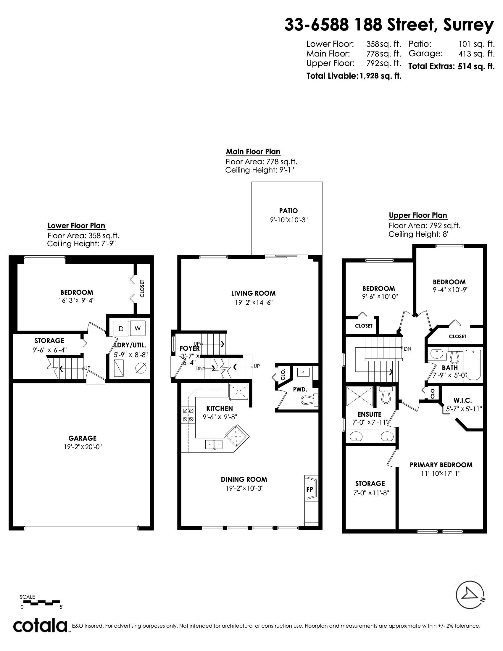 For Sale: 33-6588 188 Street, Surrey, BC - REW