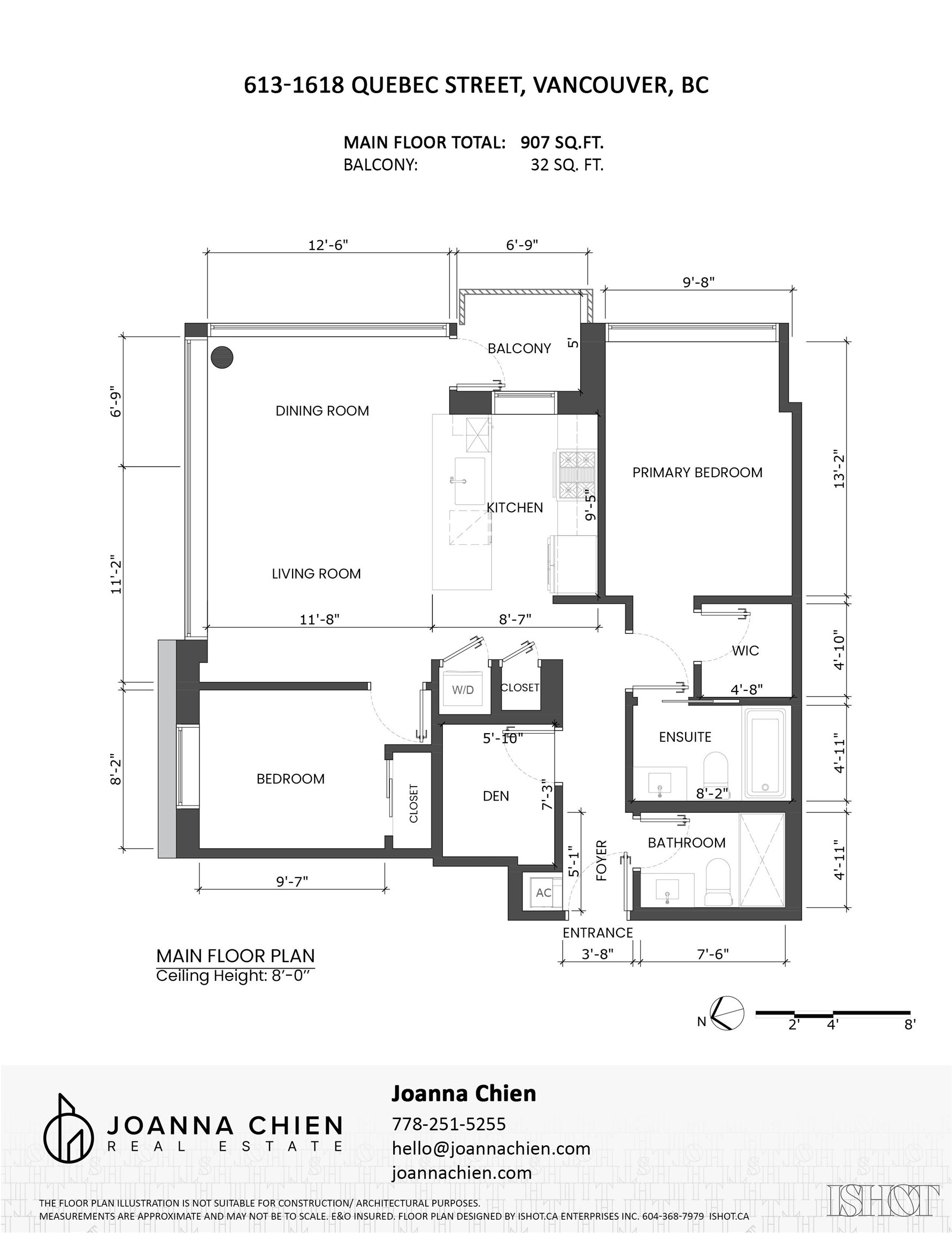 For Sale: 613-1618 Quebec Street, Vancouver, BC - REW